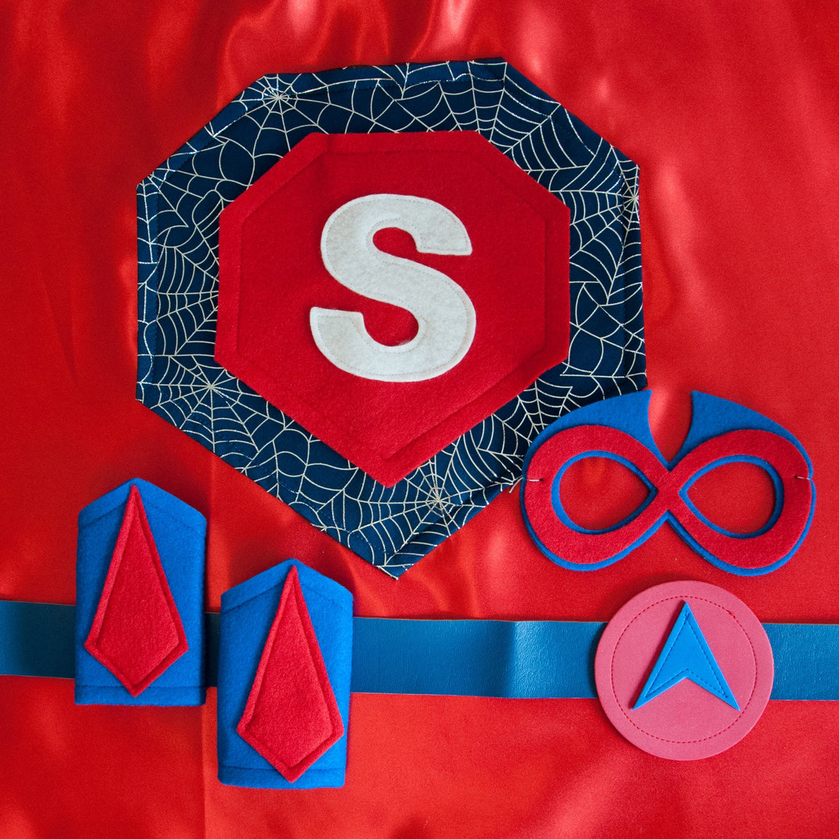 Superhero Cape and Mask Set | Spider Web Special Edition Ages 3-8 ...